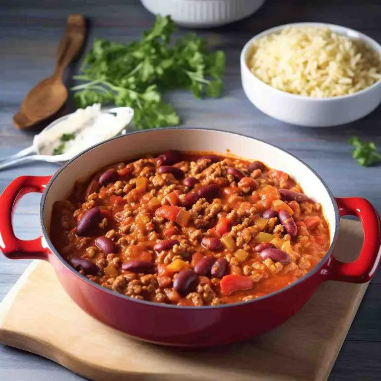 Mary Berry Mixed Bean Chilli {Vegetarian}