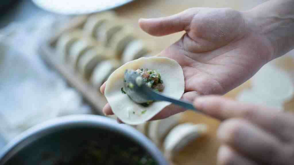 Japchae Mandu Recipe (Vegetarian Dumplings)