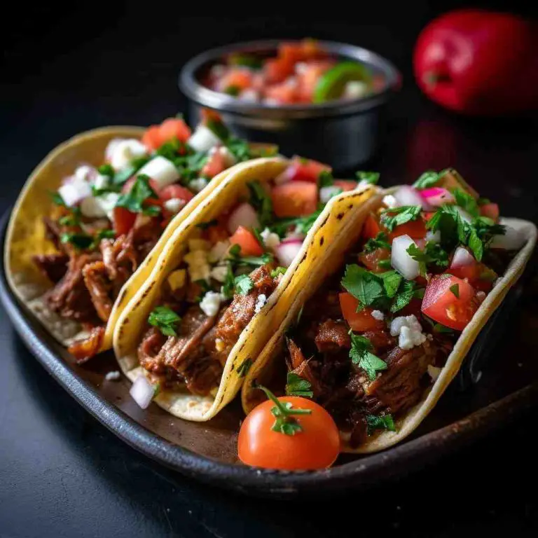 Authentic Mexican Birria de Res (Barista Tacos)