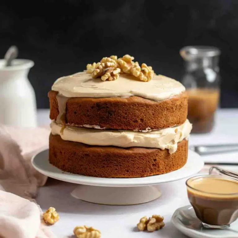 Mary Berry's Coffee & Walnut Cake