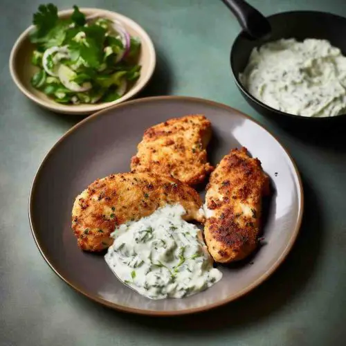 Mary Berry Chicken Escalopes with Tzatziki